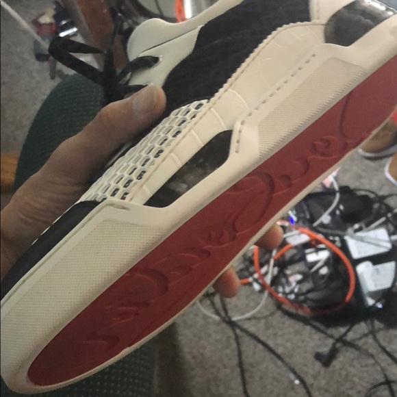 Christian Louboutin | Shoes | Christian Louboutin Red Bottom Sneakers ...
